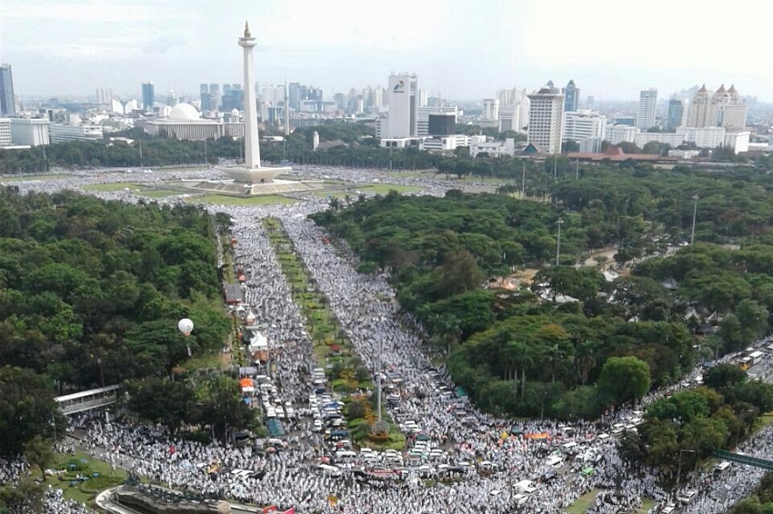 Reuni 212 akan Kembali Digelar, Temanya untuk Kemenangan Palestina dan ...