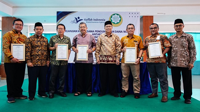 Maksimalkan Penghimpunan Dana Wakaf, DDII Kolaborasi dengan PT Kaffah ...
