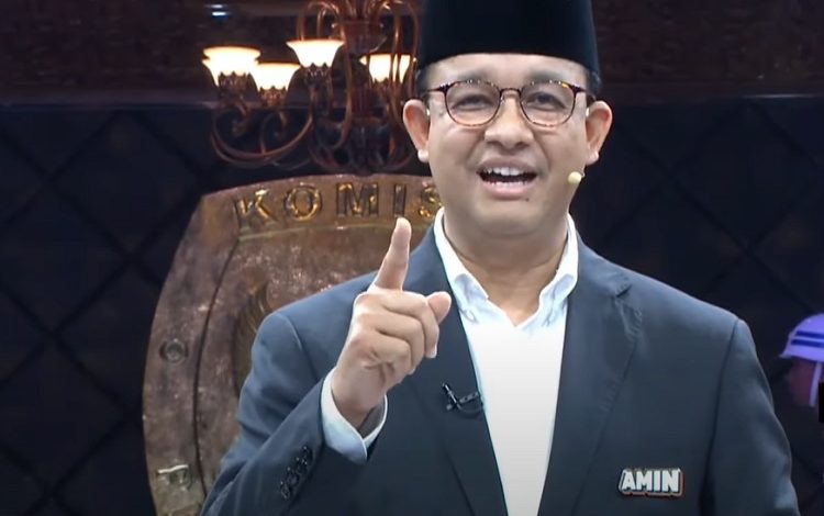 Debat Perdana Capres, Anies: Indonesia Negara Hukum bukan Kekuasaan ...