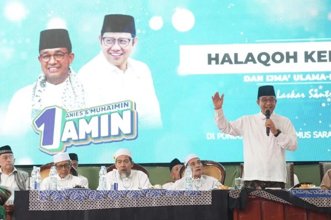 Dapat Dukungan Ijma Ulama-Kiai Pantura, Anies: Sebuah Amanah ...