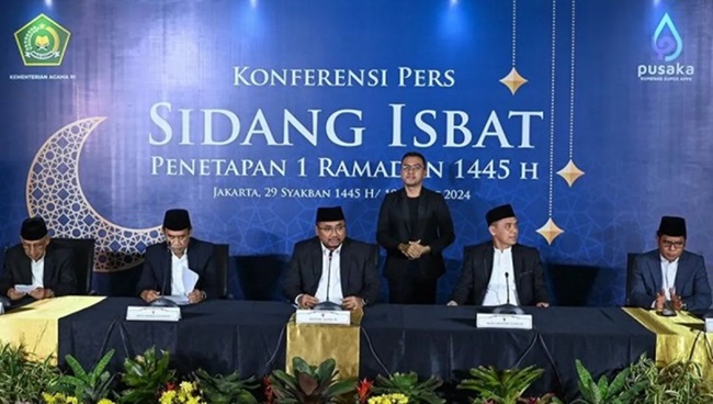 Pemerintah RI Tetapkan Awal Ramadhan 1445 H Jatuh pada 12 Maret 2024 ... Pemerintah RI Tetapkan Awal Ramadhan 1445 H Jatuh pada 12 Maret 2024 ...