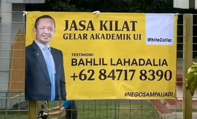 UI Tangguhkan Kelulusan Studi Doktoral Bahlil Lahadalia – SUARAISLAM.ID