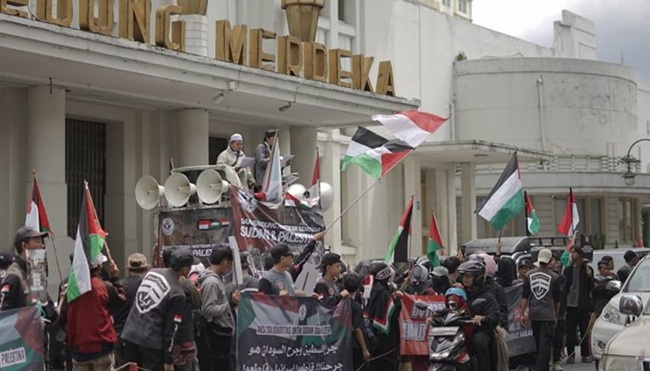 ABABIL Gelar Aksi Solidaritas untuk Palestina dan Sudan – SUARAISLAM.ID